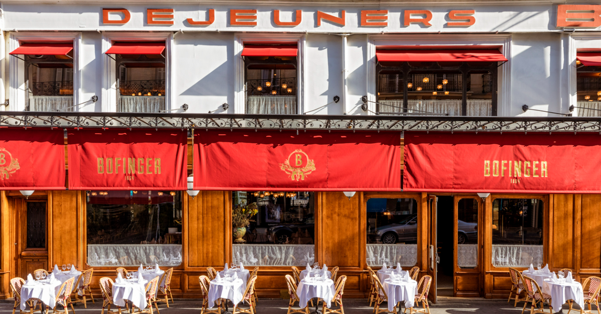 Bon cadeau Bofinger : Menu BOFINGER